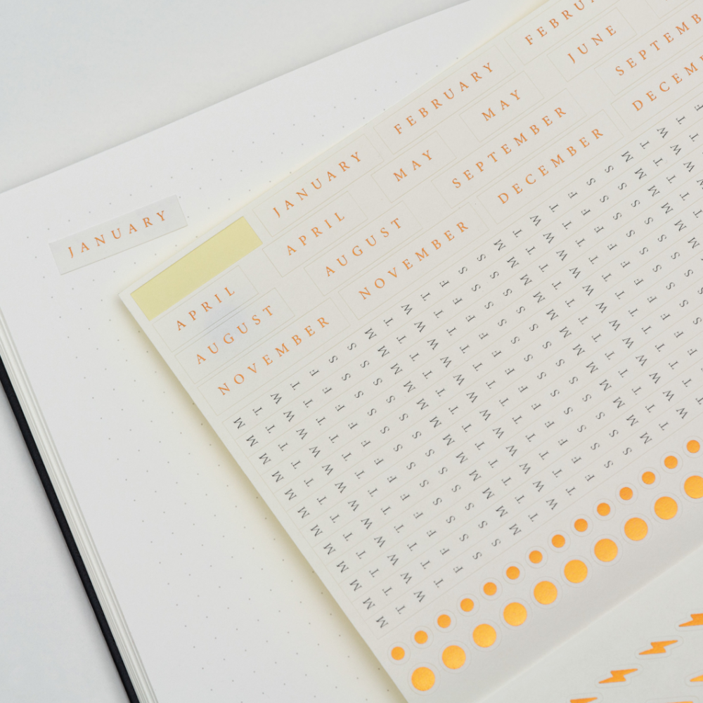 LT Bullet Journal Edition 2 A5 Dotted, Sort - LUSH DIVE AS