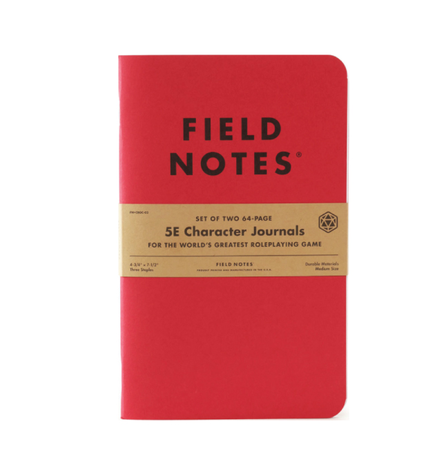 Field Notes 5E CHARACTER JOURNALS, 2 stk - LUSH DIVE AS Field Notes 5E CHARACTER JOURNALS, 2 stk - LUSH DIVE AS