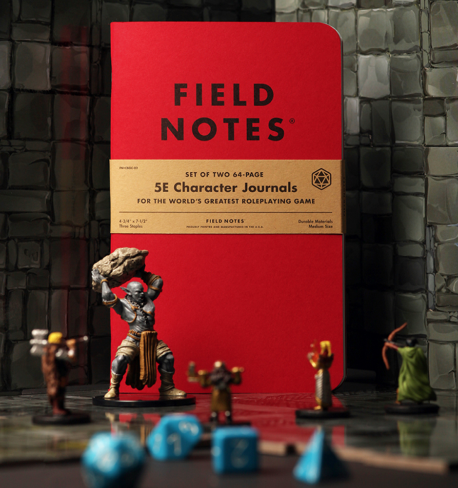 Field Notes 5E CHARACTER JOURNALS, 2 stk - LUSH DIVE AS Field Notes 5E CHARACTER JOURNALS, 2 stk - LUSH DIVE AS
