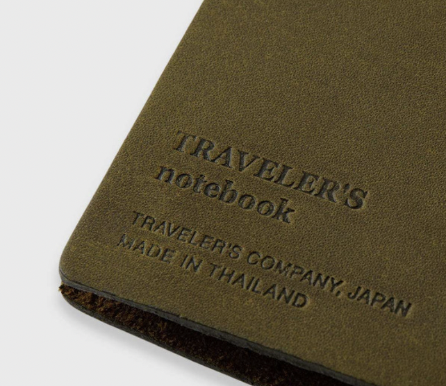 Traveler`s Notebook Regular, Olive - LUSH DIVE AS