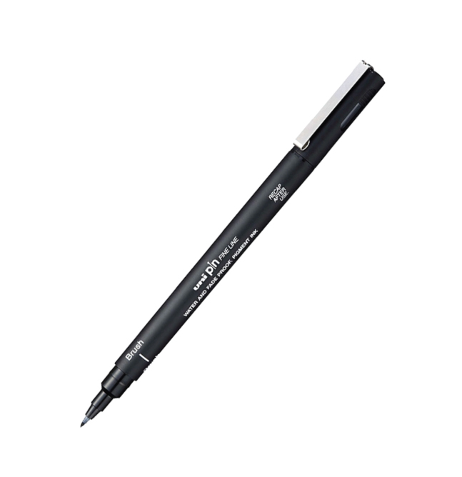 Uni Pin Fine Line Brush Pen - LUSH DIVE AS Uni Pin Fine Line Brush Pen - LUSH DIVE AS