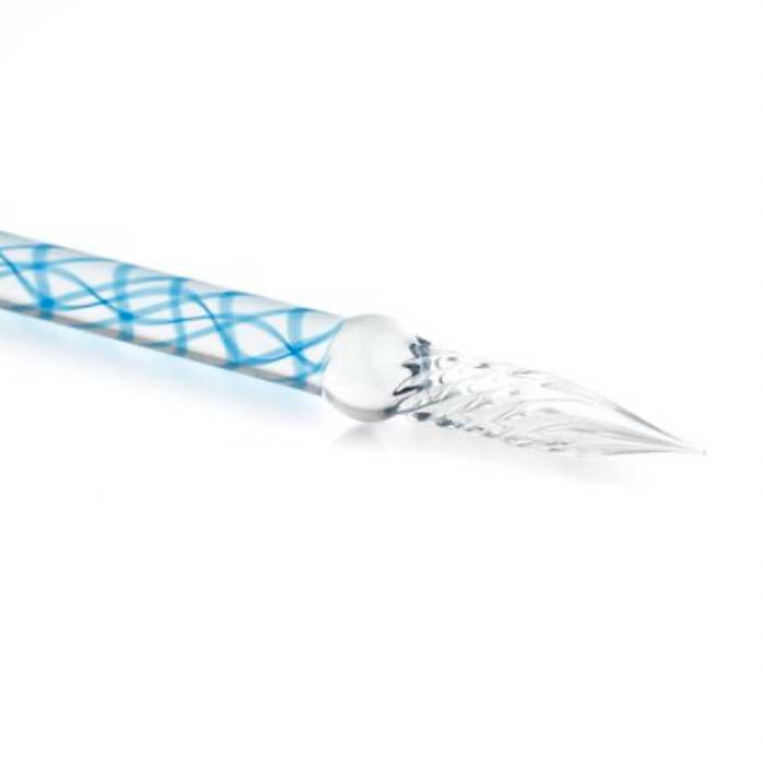 Calligraphy Set For Kids SIPLIV Handmade Glass Dip Pen - Crystal ...